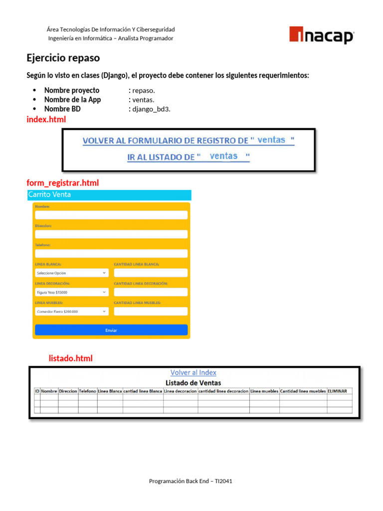 Ejercicio Tipo | PDF