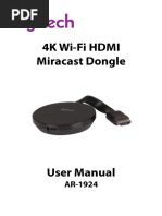 AnyCast Setup and Usage Guide | PDF | Wi Fi | Software