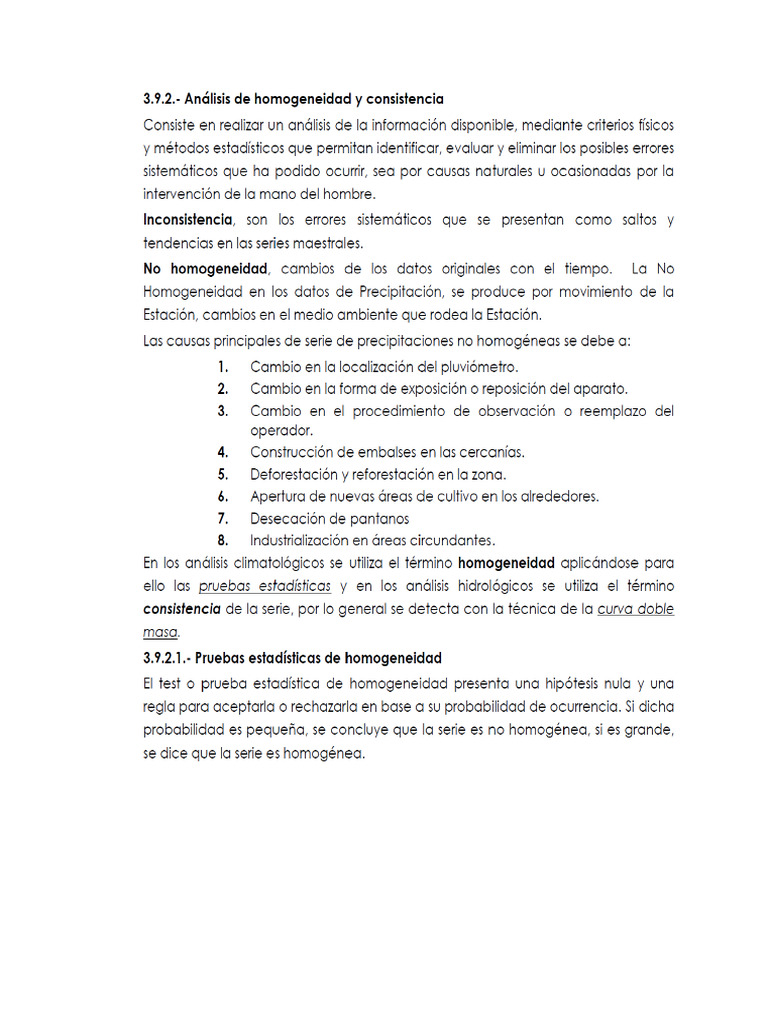 Análisis de Homogeneidad | PDF