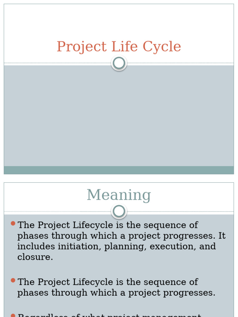 Unit - 2 Project Life Cycle | PDF | Feasibility Study | Project Management