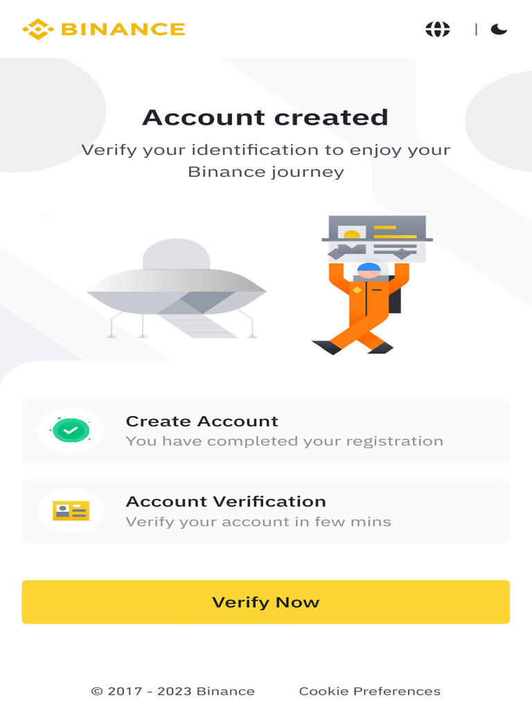 Binance Account Verification Guide | PDF | Finance & Money Management