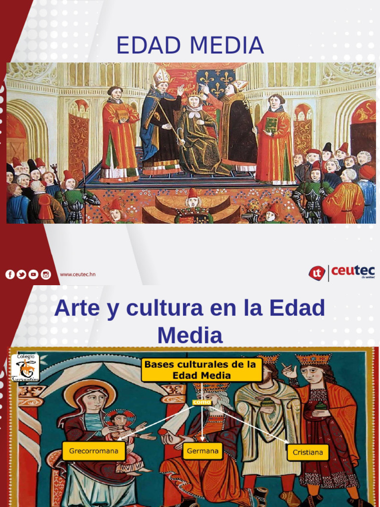 Arte y Literatura en la Edad Media | PDF | Mosaico | imperio Bizantino