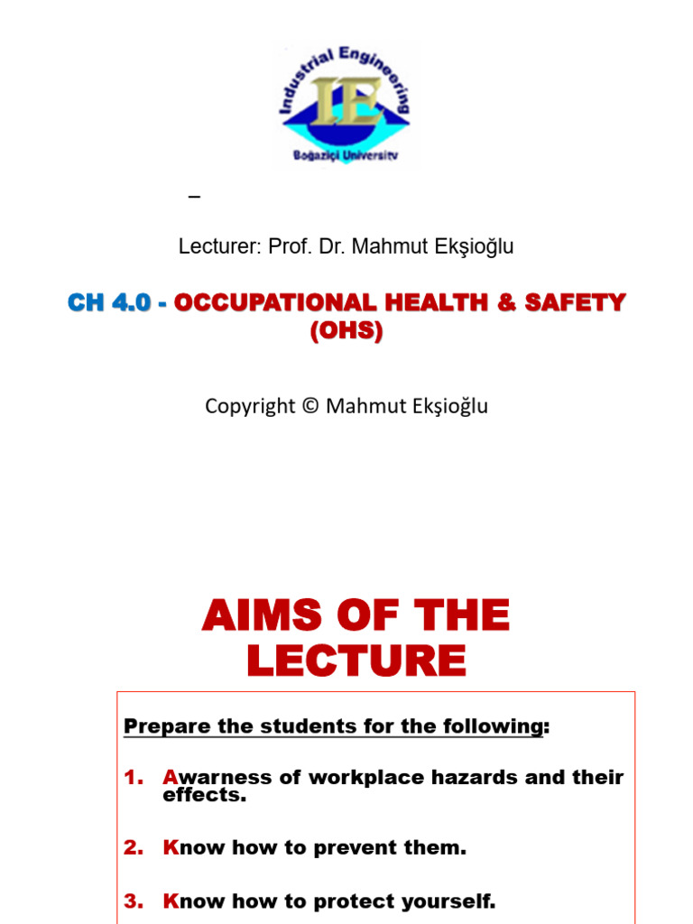 CH 40 Ohs - 241022 - 152731 | PDF | Occupational Safety And Health ...