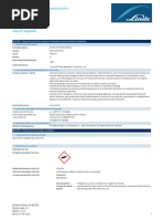 Argon Hoja de Seguridad | PDF | Toxicidad | Argón