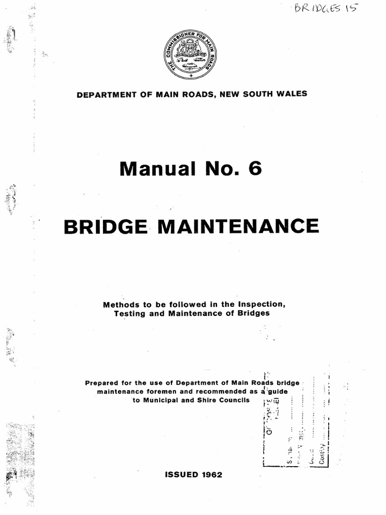 timber-bridge-maintenancemanual-1962 | PDF