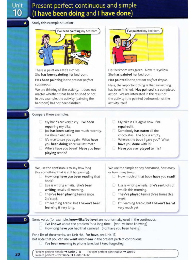 Present Perfect Tenses Explained | PDF | Foreign Language Studies