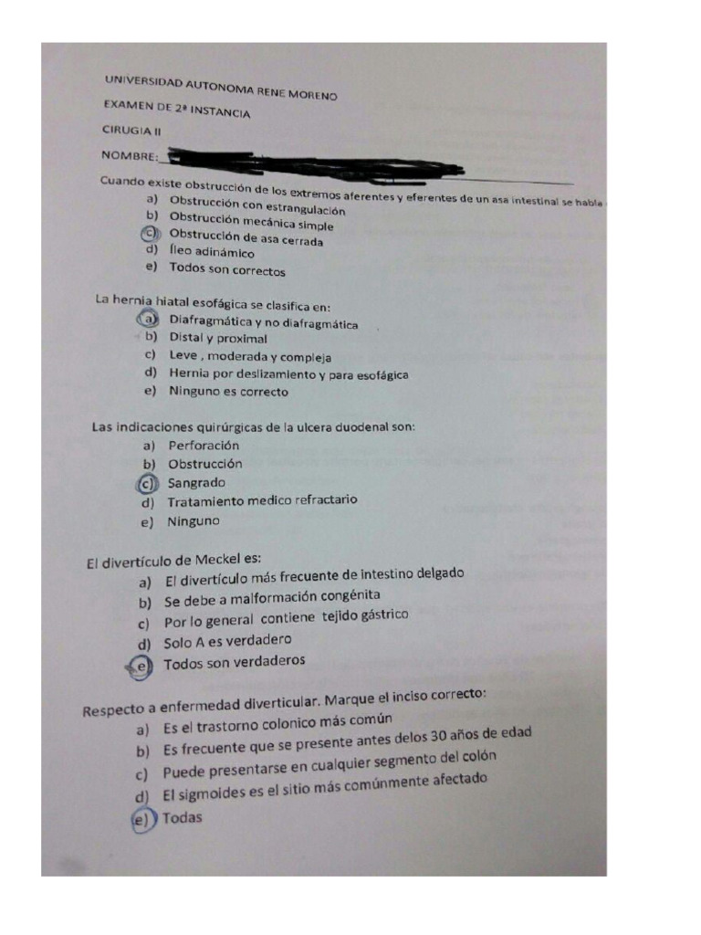 Examenes Ciru 2 | PDF
