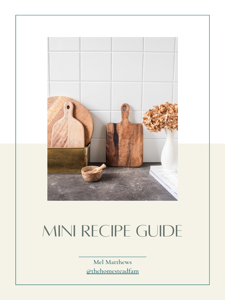 Sourdough Mini Recipe Guide Homestead Fam | PDF | Breads | Dough
