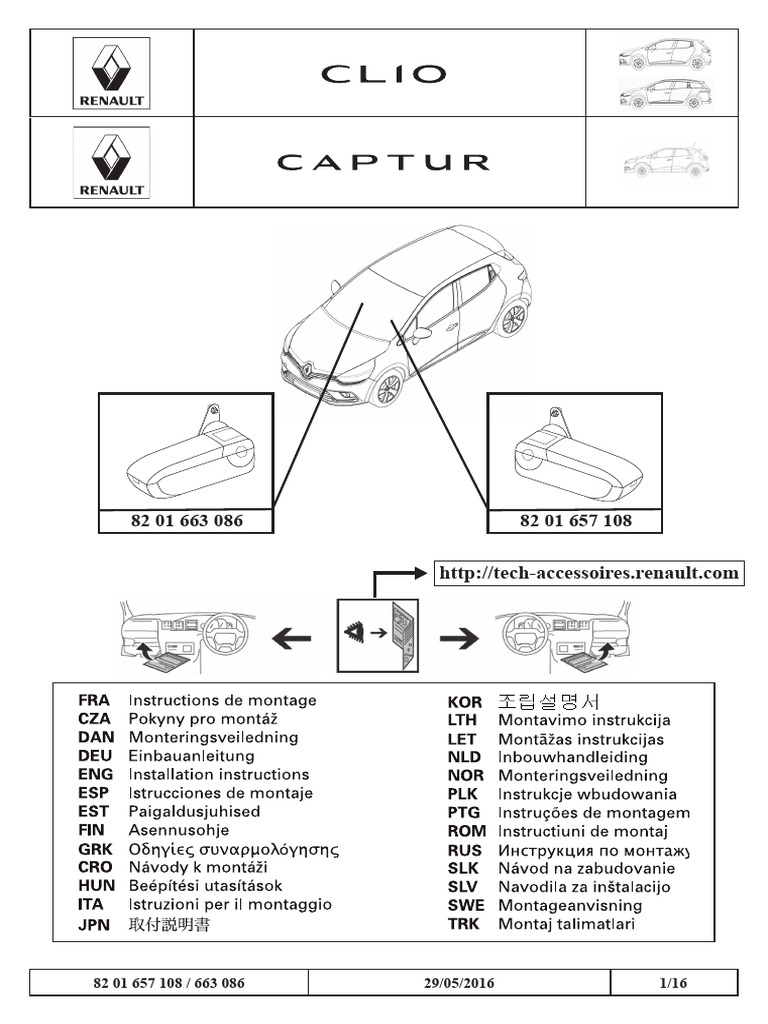 PDF Renault Captur | PDF