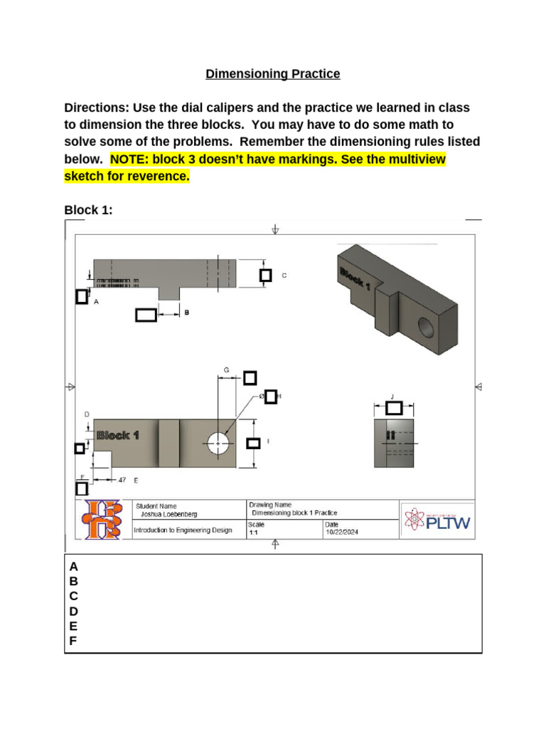 Dimensioning Practice | PDF | Technology & Engineering