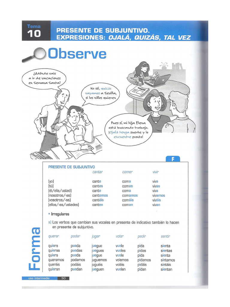 Refuerzo 2 de Subjuntivo | PDF