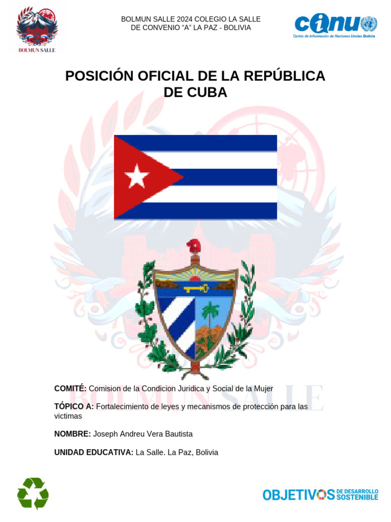 Protección de Víctimas en Cuba | PDF | Cuba | Fidel Castro