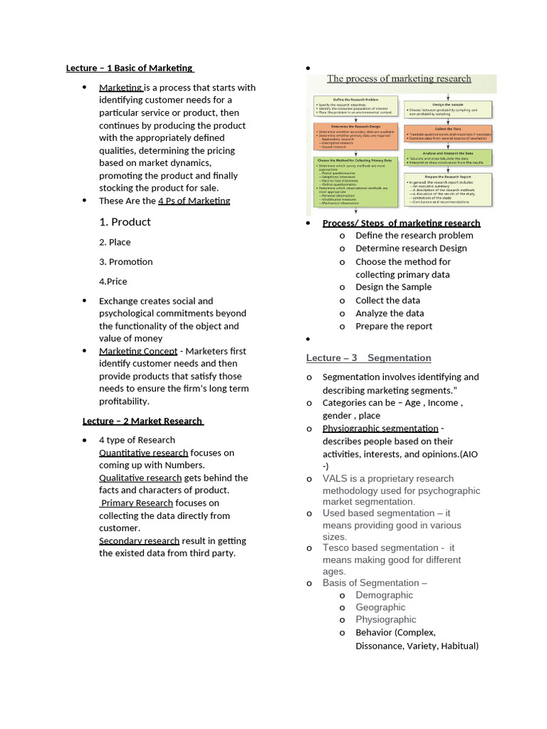 Cheat Sheet For Marketing | PDF | Pricing | Marketing