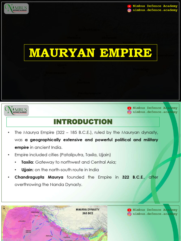 5. Mauryan Empire | PDF | Ashoka