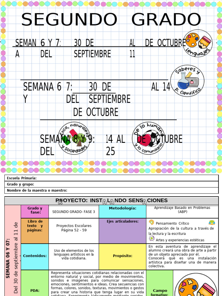 Plan Octubre | PDF | Escuelas | Evaluación