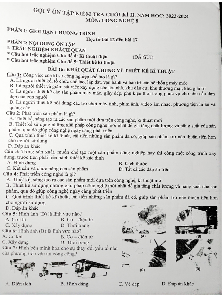 Công nghệ HKII | PDF