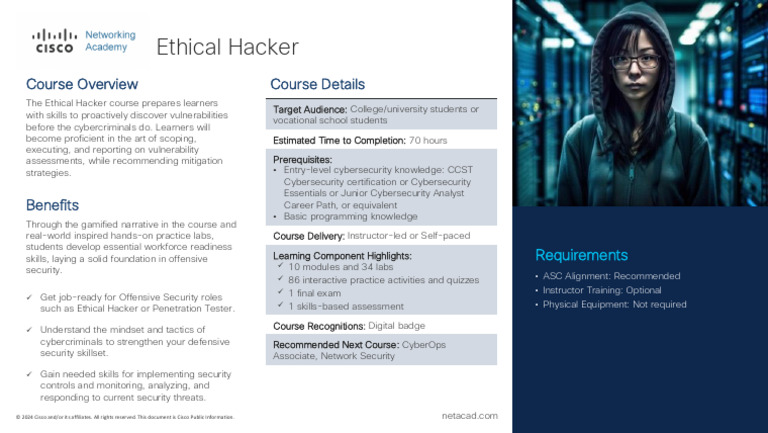 Ethical Hacker Course Overview | PDF | Computer Security | Security