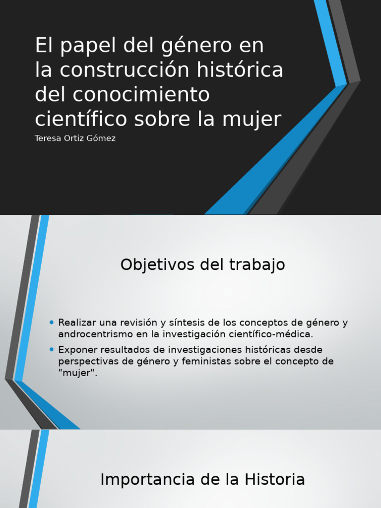 El Papel Del Género en La Construcción Histórica | PDF | Género ...