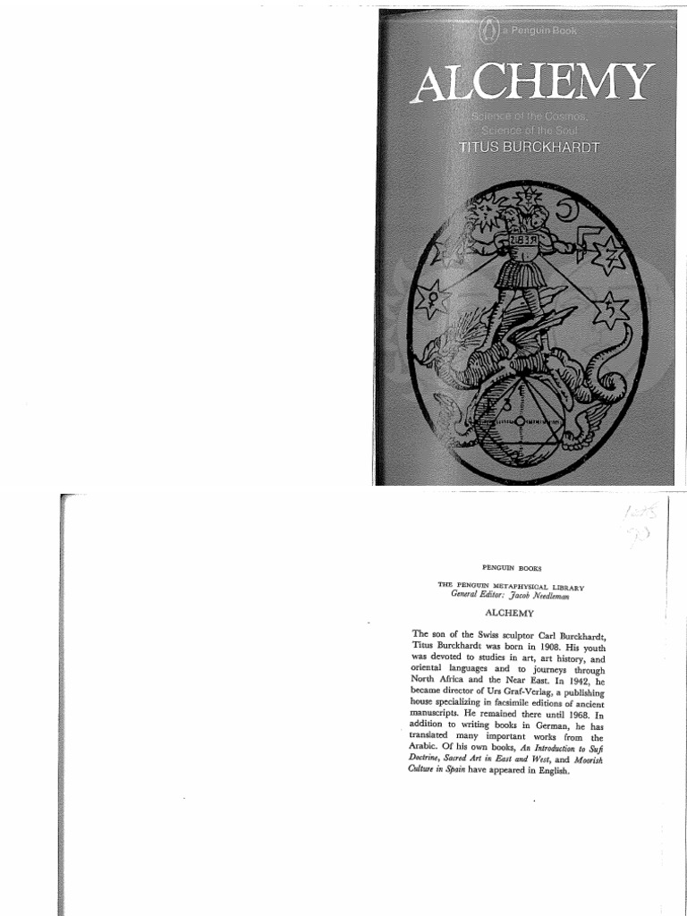 Tips Alchemy Science of The Cosmos Science of The Soul | PDF