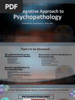 An Integrative Approach To Psychopathology | PDF | Psychopathology ...