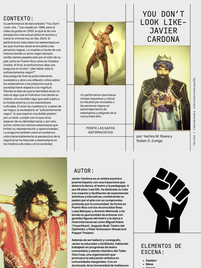You Dont Look Like Brochure | PDF | Estereotipos