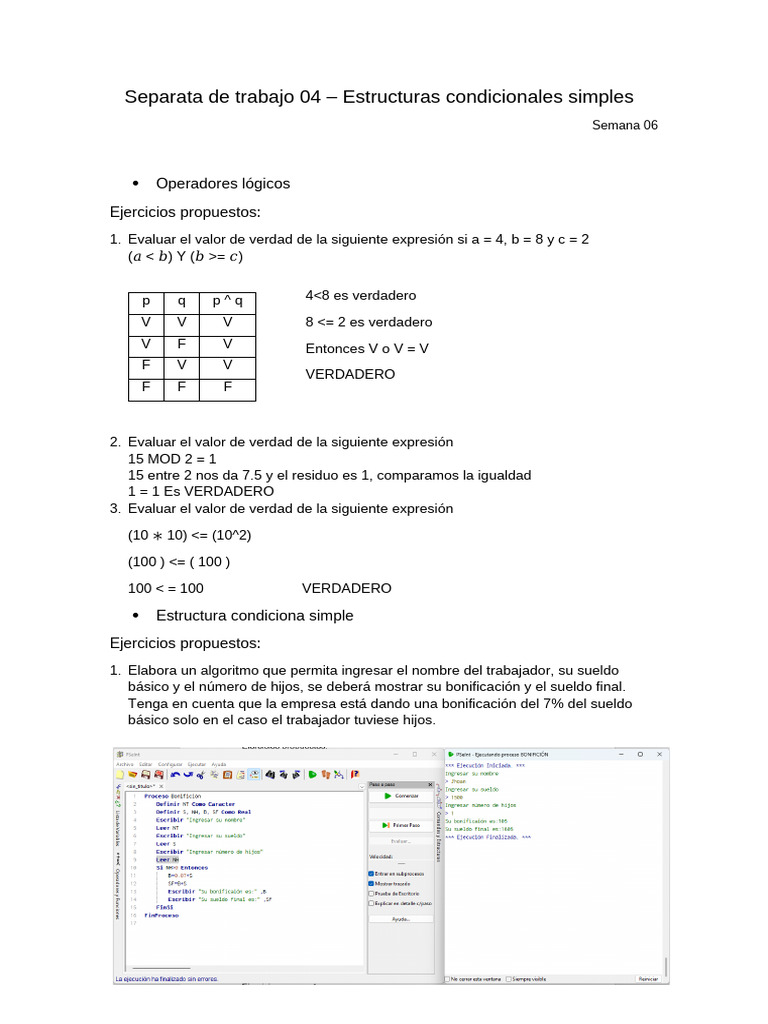 S06.s1 - Resolver Ejercicios | PDF | Finanzas y dinero
