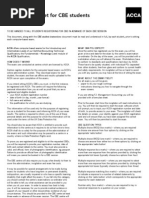 Cbe Exam FAQs | PDF | Password | Computing