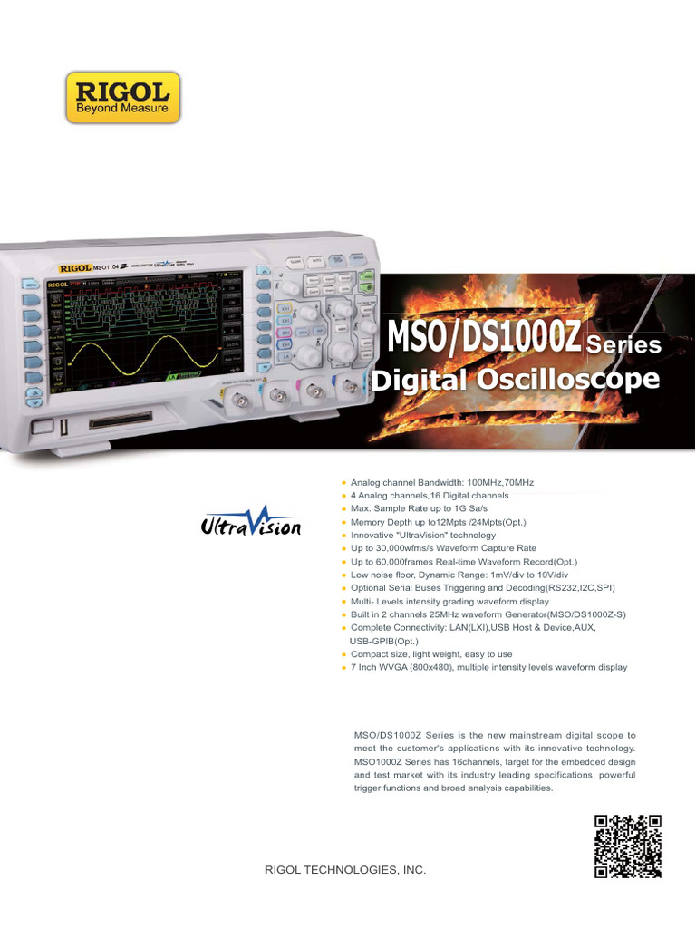 DS1000Z | PDF | Root Mean Square | Computer Engineering