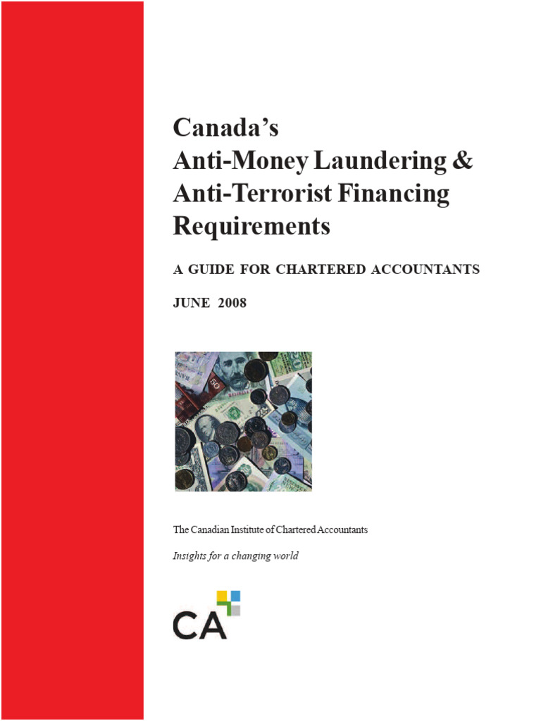 CICA Anti-Money Laundering Requirements | PDF | Money Laundering ...