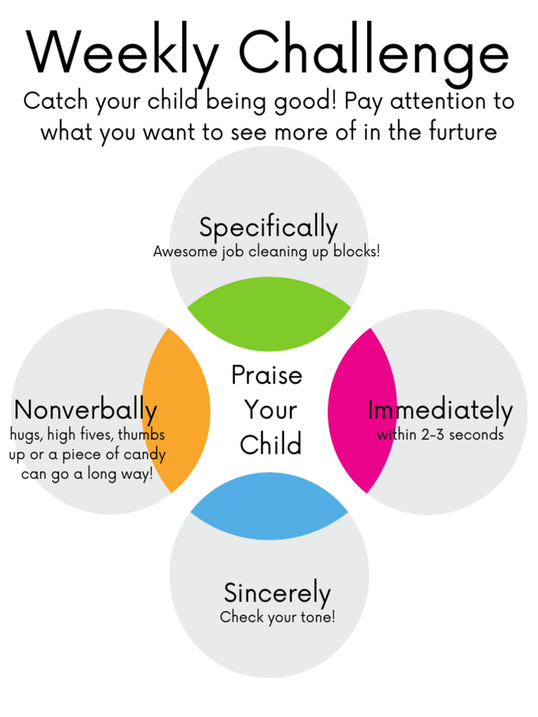 Catch Your Child Being Good Visual | PDF