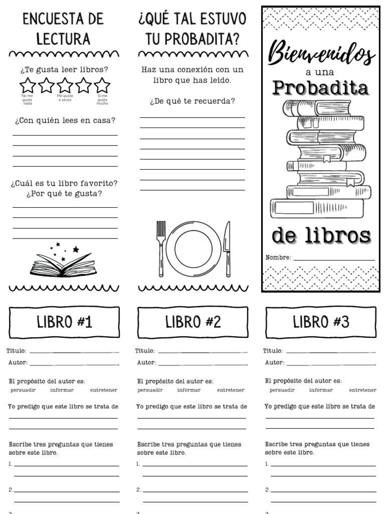 Encuesta de Lectura para Niños | PDF