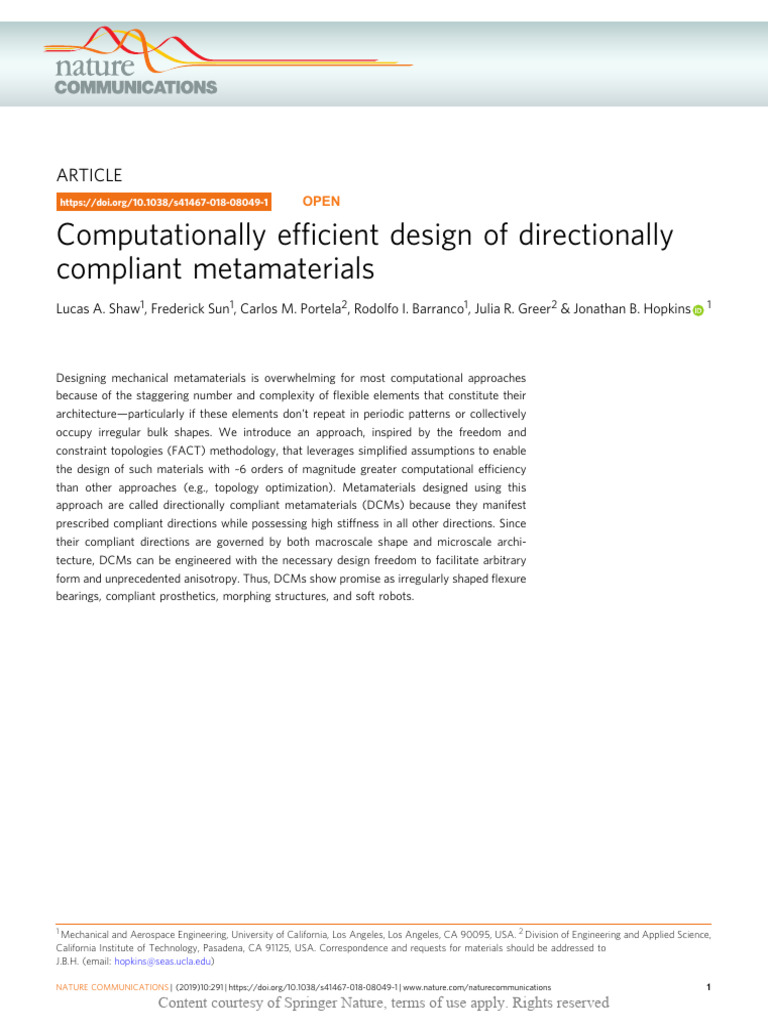 Computationally Efficient Design Of Directionally Pdf Finite