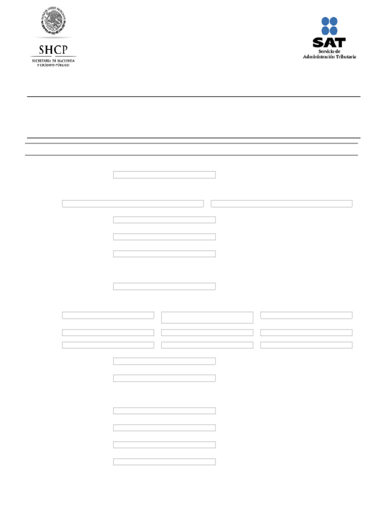 RFC: Nombre: Declaración Del Ejercicio de Impuestos Federales | PDF ...