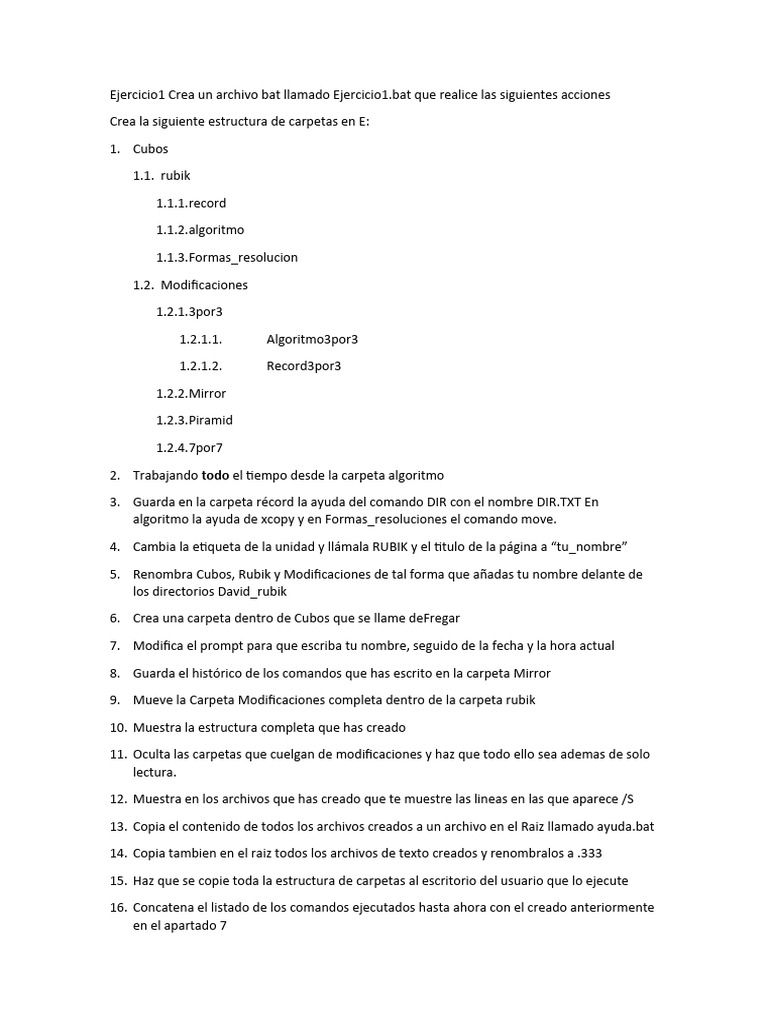 P2G. - Ejercicio1 | PDF