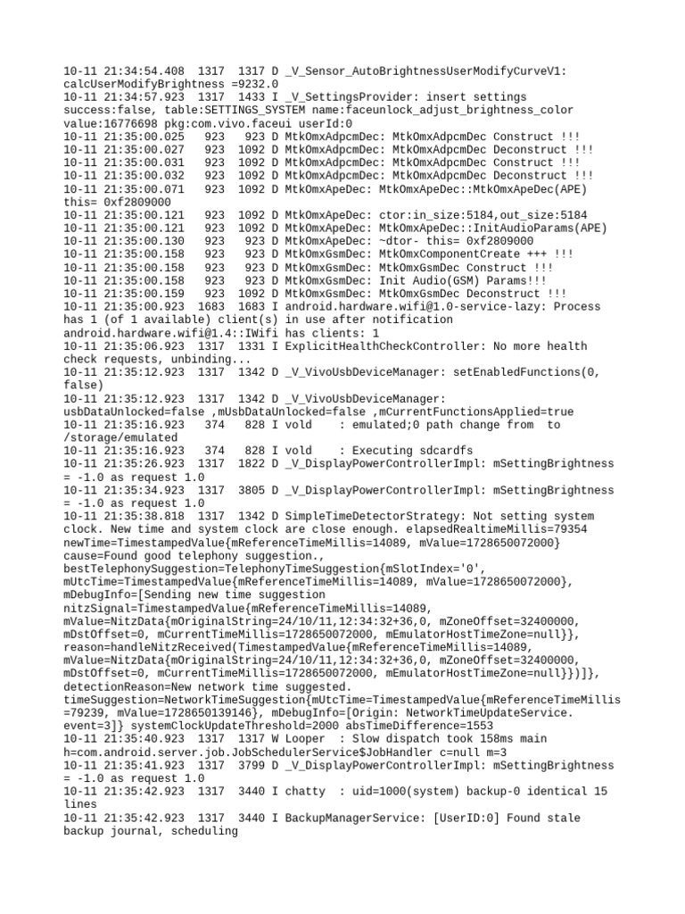 Log | PDF | Computer Engineering | Data Management