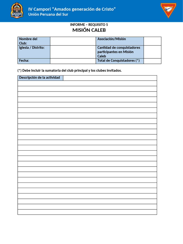 5. Mision Caleb | PDF