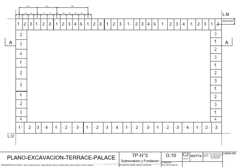 C2 Motta G... (G 10) Garciacalderondaniel TP3 Excavacion | PDF