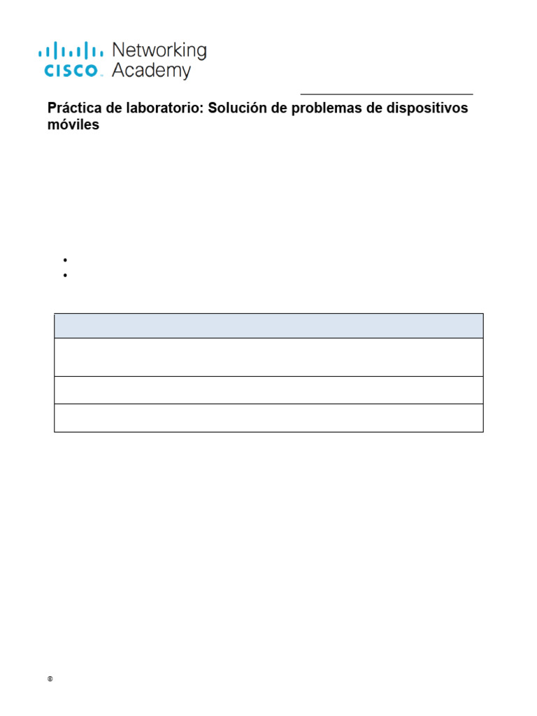 12.4.2.4 Lab - Troubleshoot Mobile Devices | PDF | Teléfonos móviles | Smartphone
