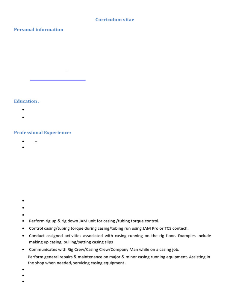 CV Lazhar | PDF
