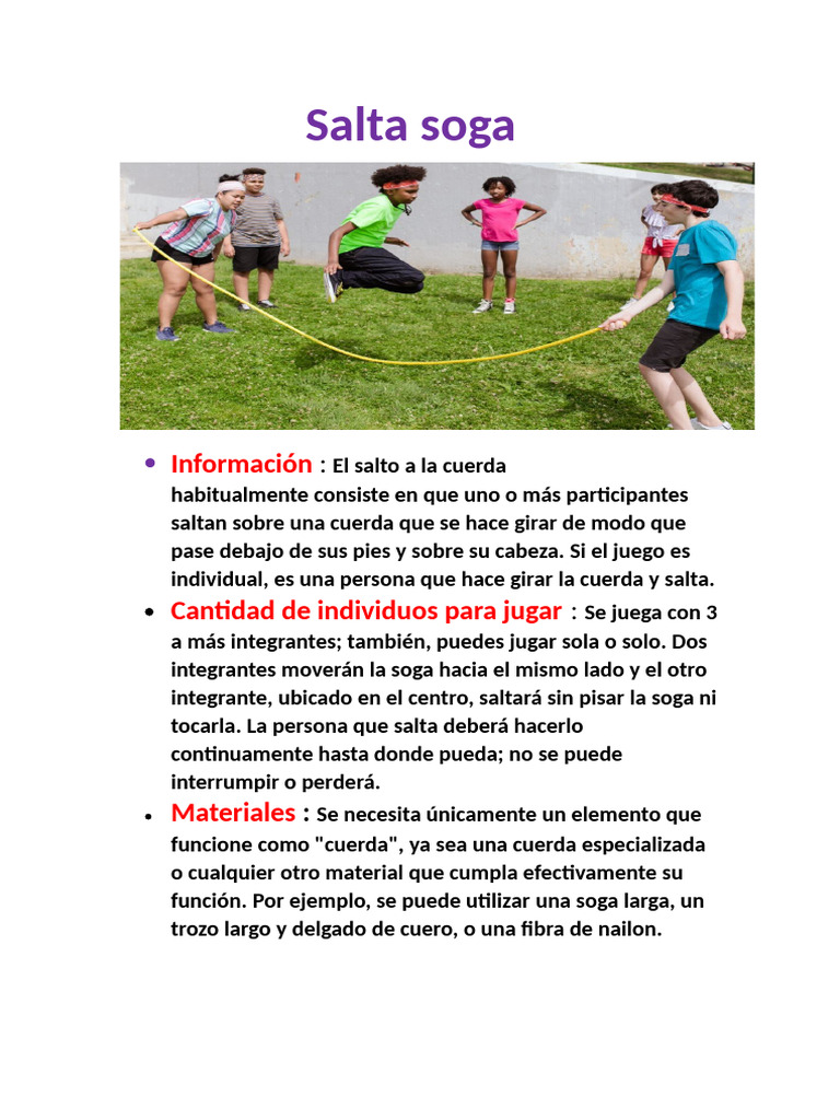 Salta Soga | PDF | Hogar y jardín