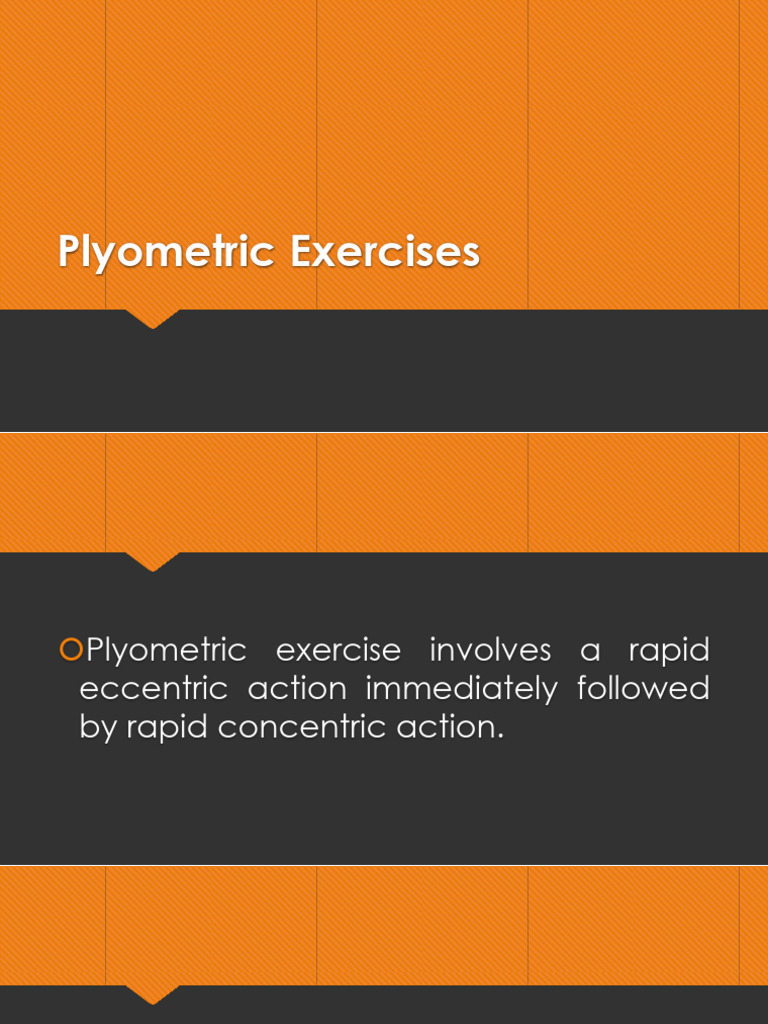 Plyometric Training | PDF | Anatomical Terms Of Motion | Strength Training