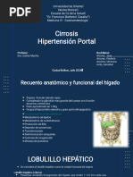 Fisiopatologia de La Cirrosis Hepatica | PDF | Cirrosis | Hígado