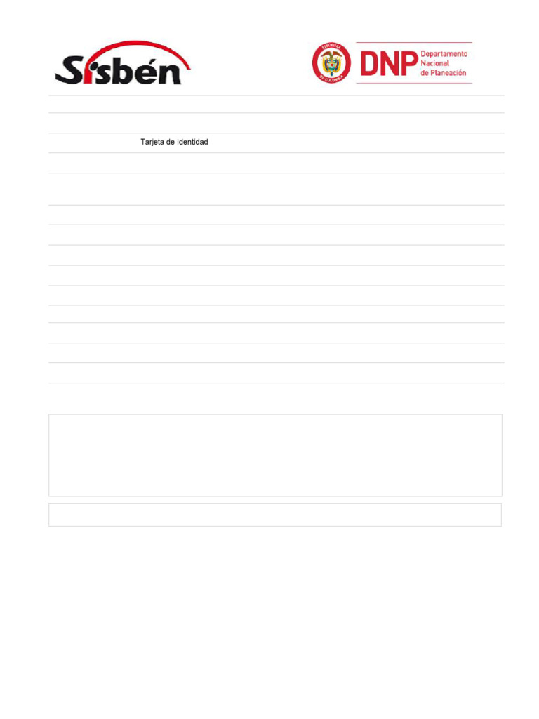 Sisben - Camilo | PDF