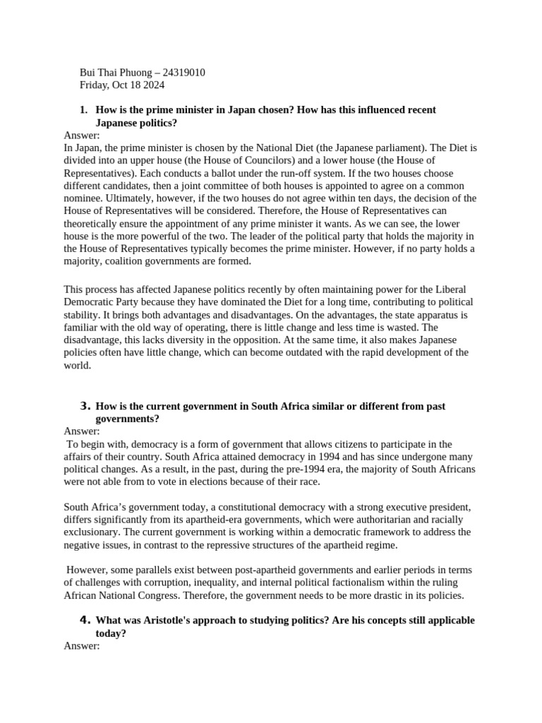 Principles of Political Science Mid-Term | PDF | Social Capital | Democracy