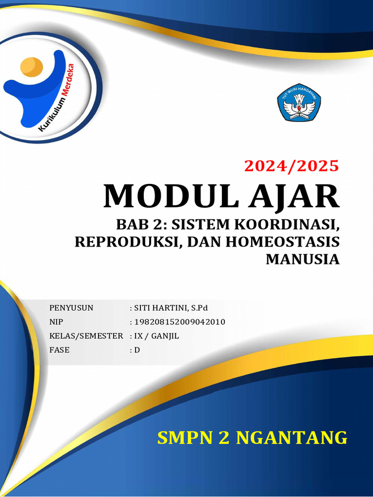 Modul Ajar IPA Kelas IX | PDF | Pengembangan Diri | Sains & Matematika