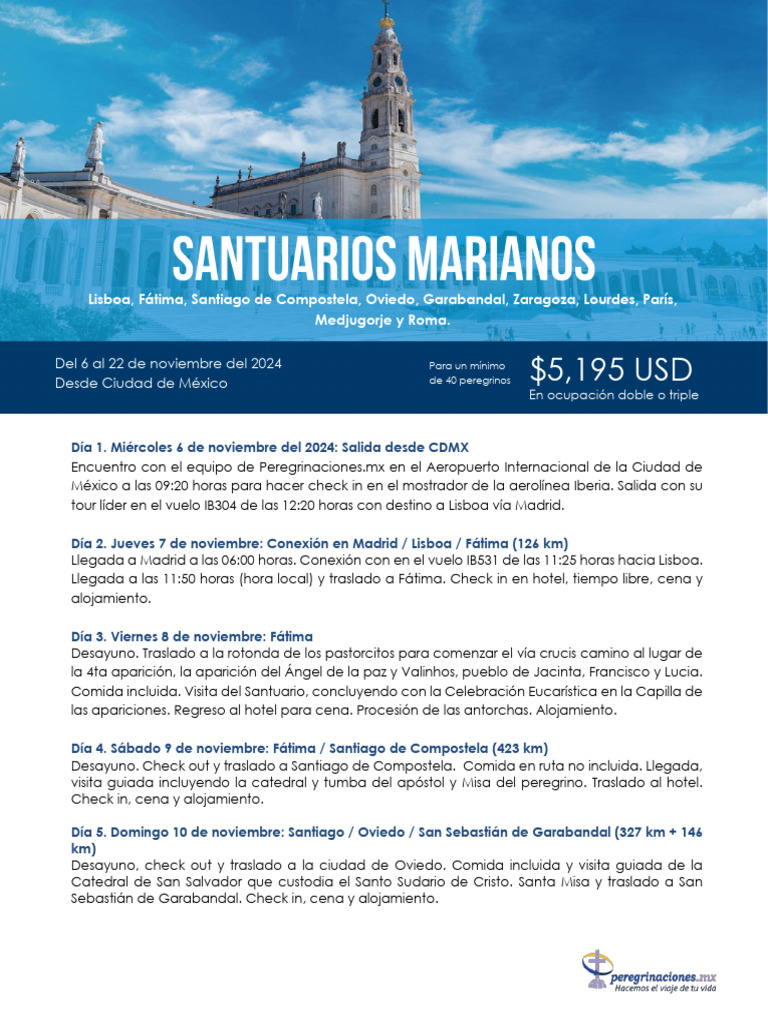 1073 1073 - Santuarios Marianos C-Roma - Nov 24 | PDF | Roma