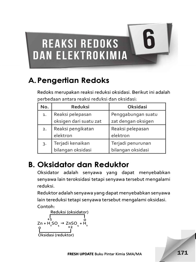 Redoks Dan Elektrokimia | PDF
