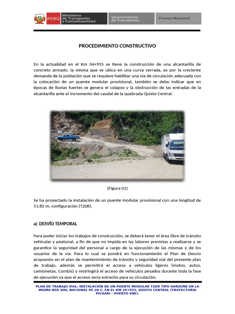 Procedimiento Constructivo | PDF | Hormigón | Fundación (Ingeniería)
