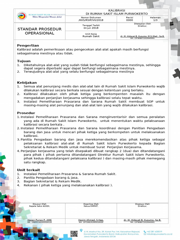 SPO KALIBRASI Fix | PDF