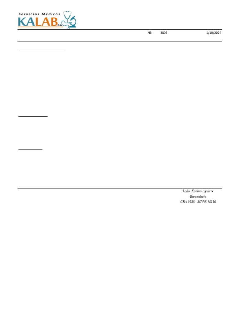 3806 Noah Rivas | PDF | Fluidos corporales | Medicina CLINICA